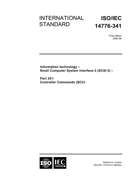 ISO/IEC 14776-341:2000 - IEC-Normen - VDE VERLAG ISO/IEC 14776-341:2000 - IEC-Normen - VDE VERLAG
